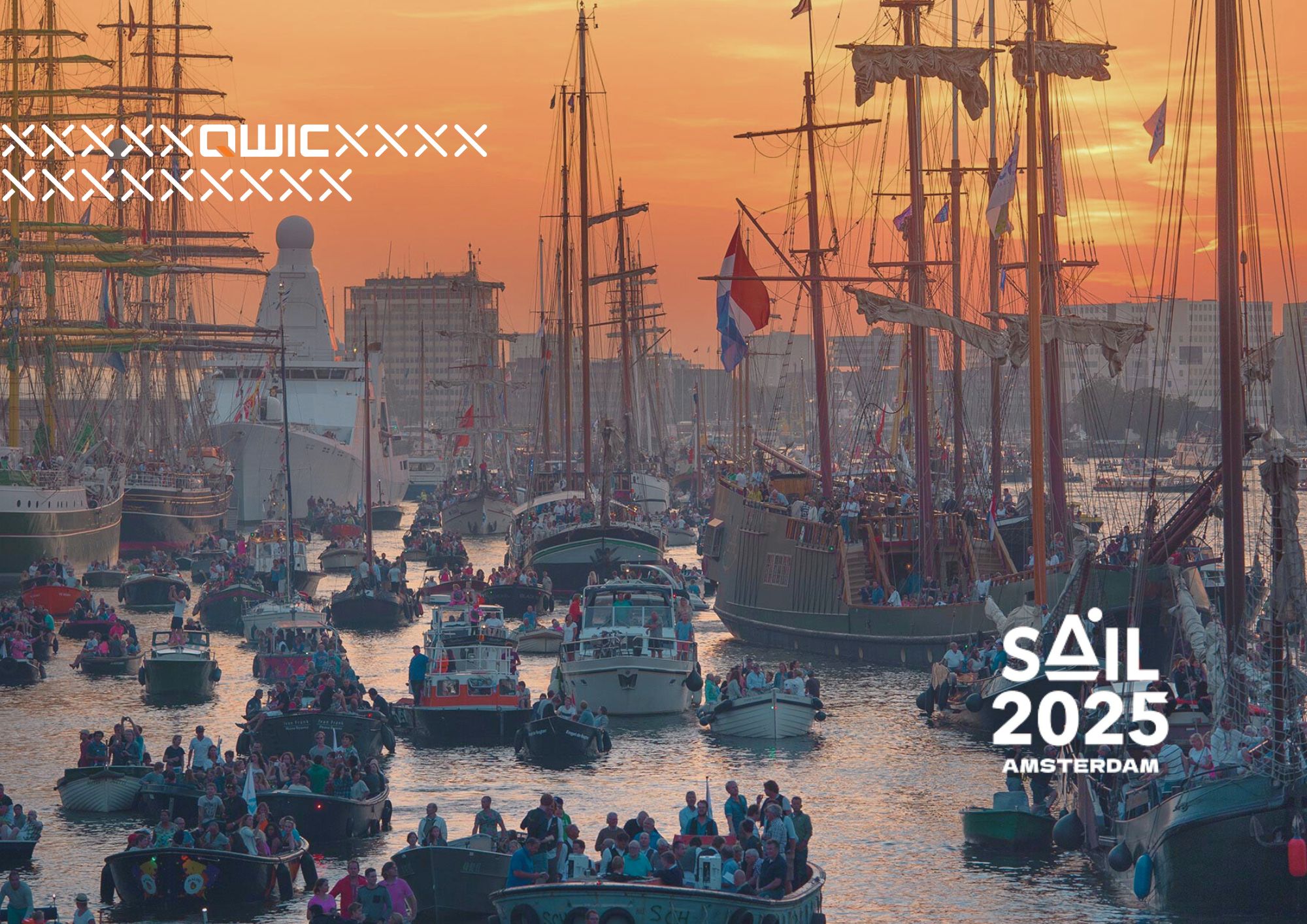 Vaar mee met QWIC op SAIL Amsterdam 2025 - QWIC